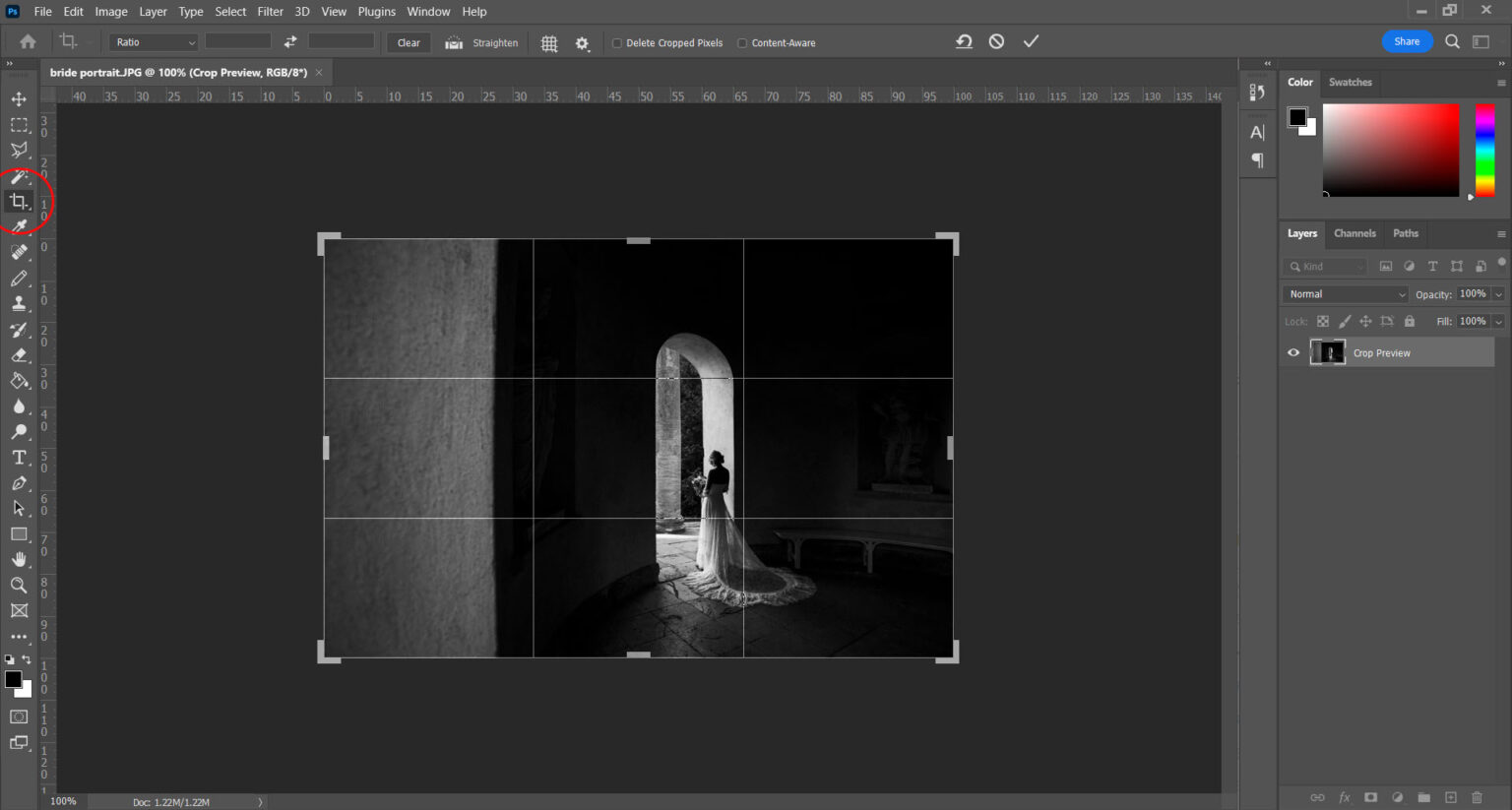 photoshop how to crop - Photography Project