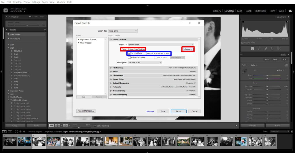Lightroom Export Settings You Need to Know - Photography Project